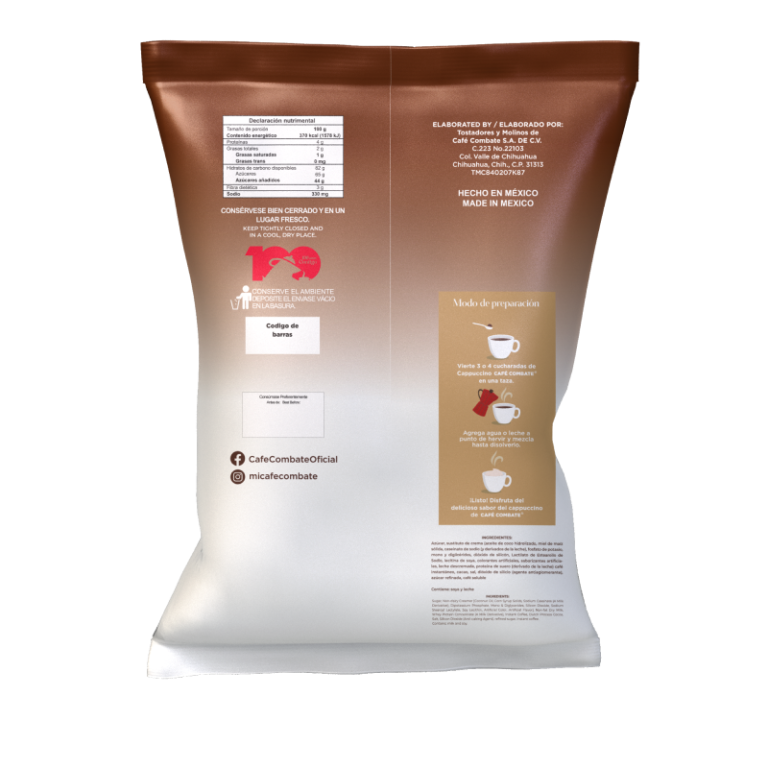 Cappuccino 400g – Café Combate