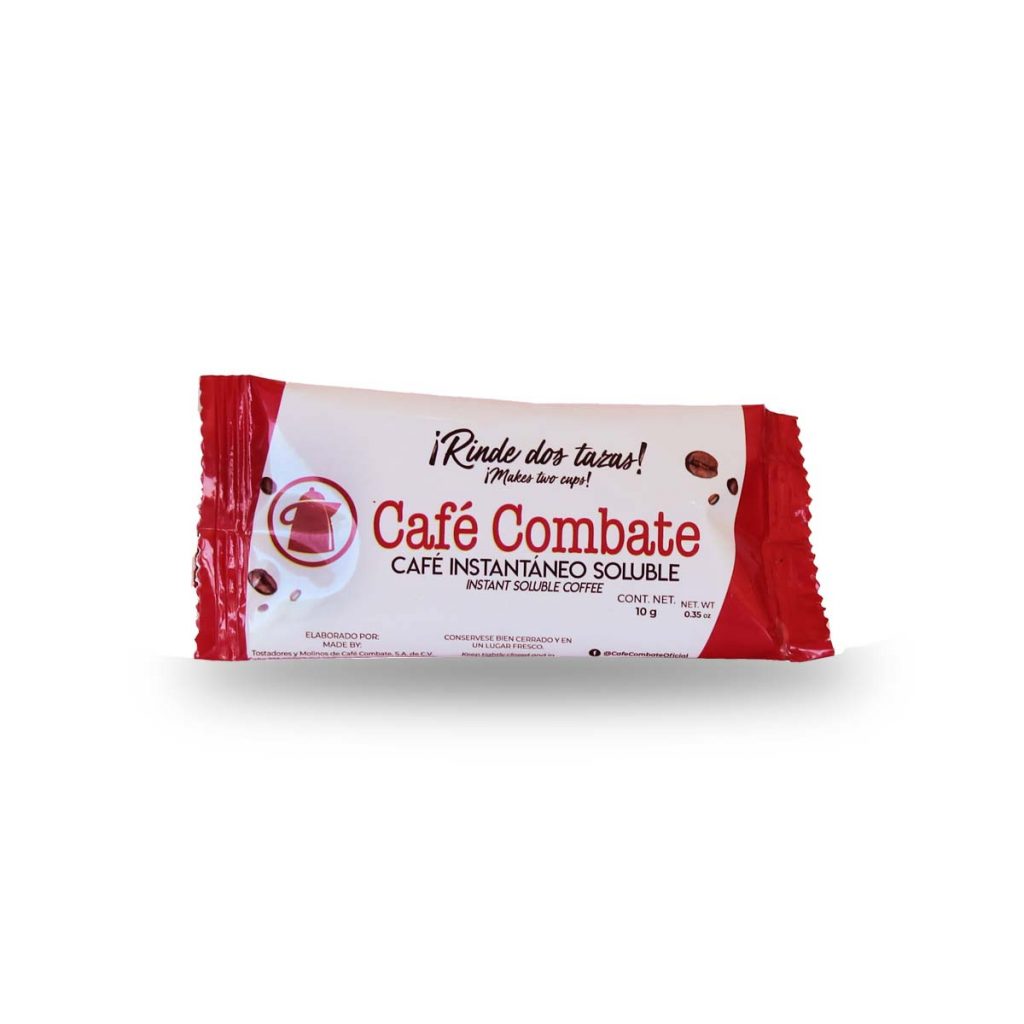 Café Soluble con Azúcar – Café Combate